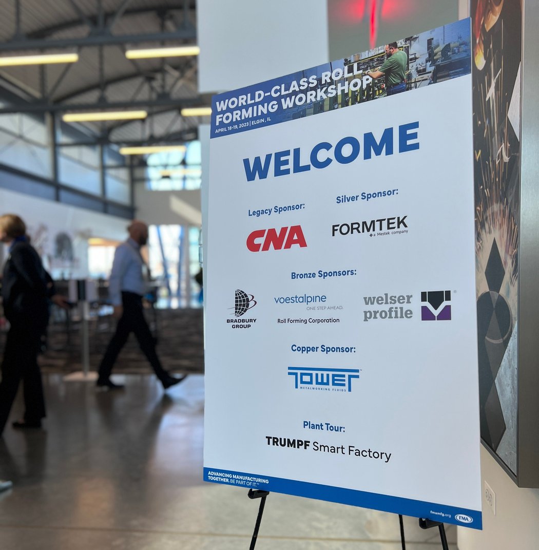 Formtek’s Brian Rodgers to Speak at FMA’s 2025 World-Class Roll Forming ...